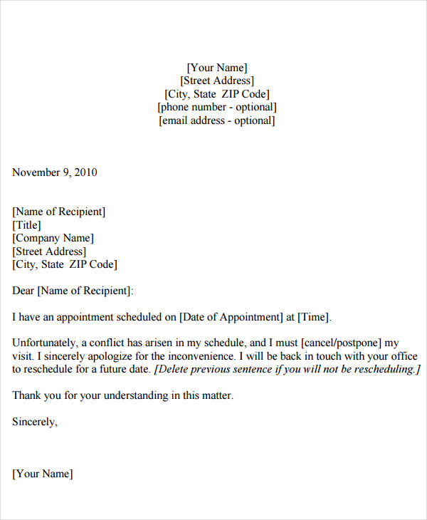 11 Doctor Appointment Letter Templates DOC PDF