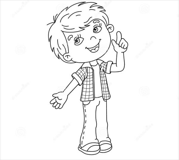 13+ Cartoon Coloring Pages in EPS | JPEG | PDF