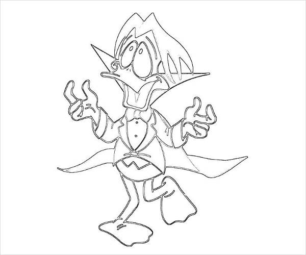 7+ Character Coloring Pages - PDF, JPG, AI Illustrator