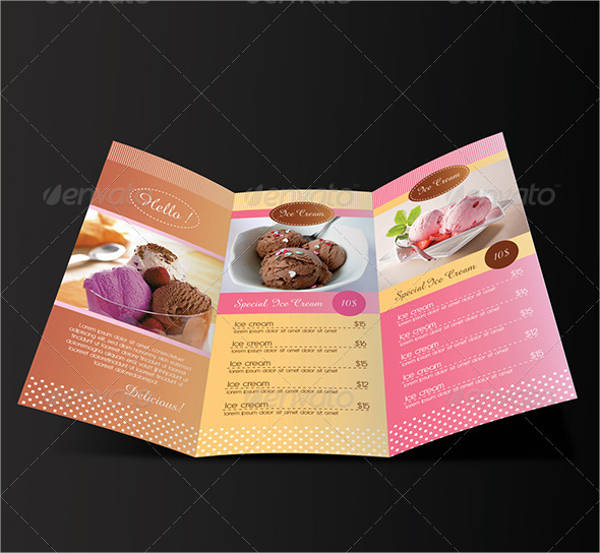 Ice Cream Menu - 13+ Free Templates in PSD, EPS, AI, Word