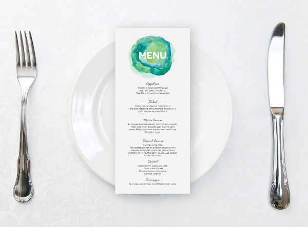 Bridal Shower Menu 5 Free Templates In PSD Vector EPS AI 