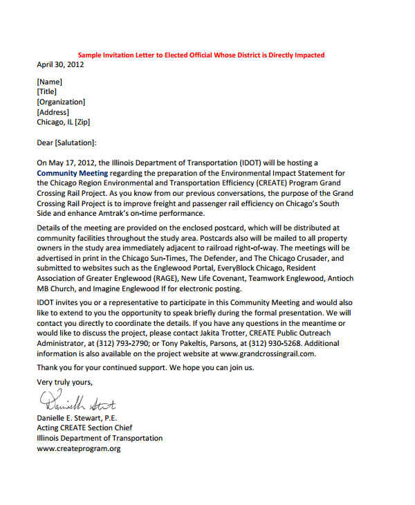 10 Meeting Appointment Letter Templates PDF DOC