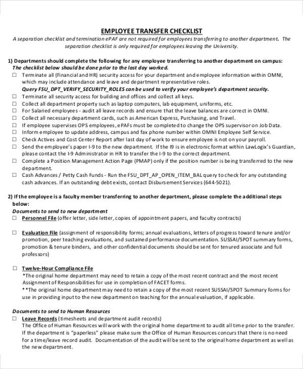 HR Transfer Letter Template - 9+ Free Word, PDF Format Download!