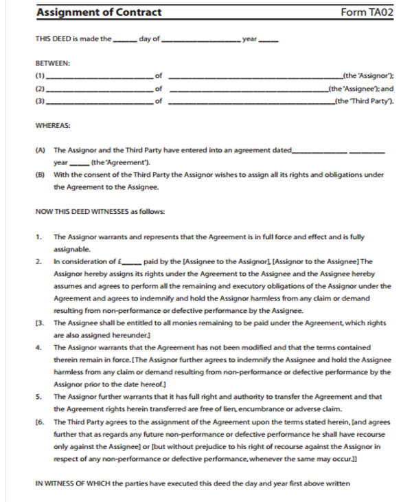 Contract Transfer Letter Template - 5+ Free Word, PDF Format Download!