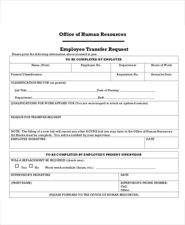 HR Transfer Letter Template - 9+ Free Word, PDF Format Download!