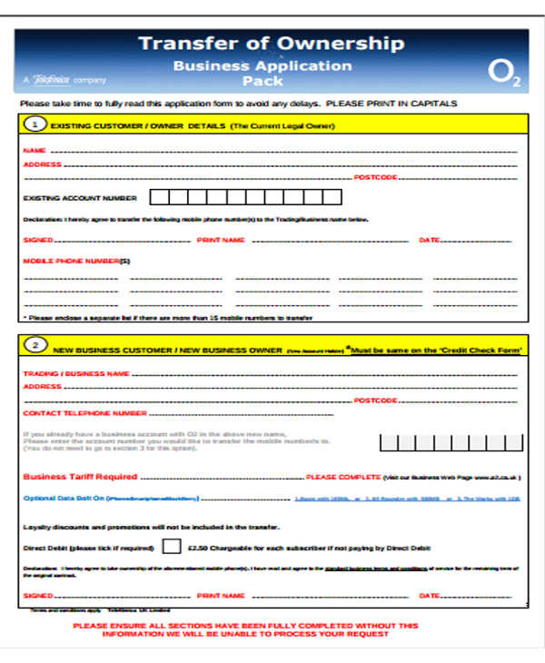 Contract Transfer Letter Template - 5+ Free Word, PDF Format Download!