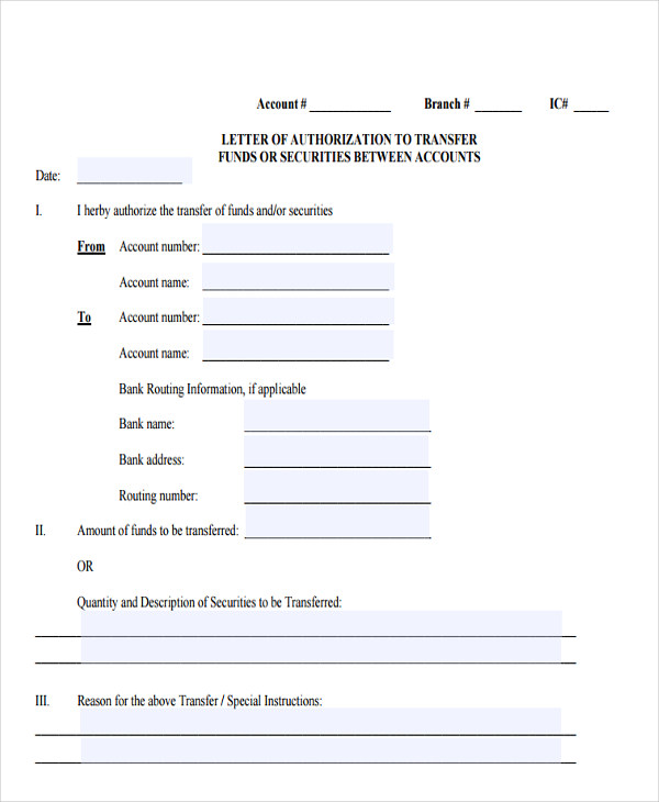 16+ Fund Transfer Letter Templates - PDF, Doc, Apple Pages, Google Docs