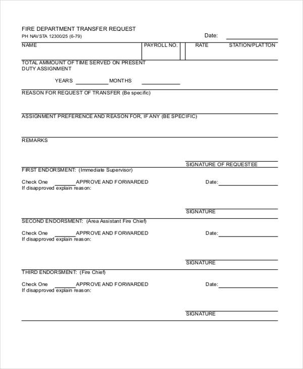 10+ Department Transfer Letter Templates - DOC, PDF
