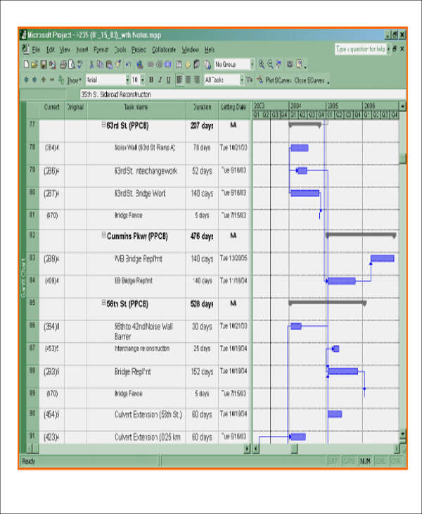 31 FREE Construction Schedule Templates In Excel