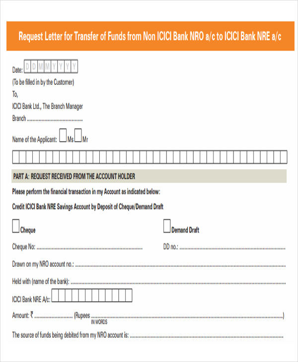 16+ Fund Transfer Letter Templates - PDF, Doc, Apple Pages, Google Docs