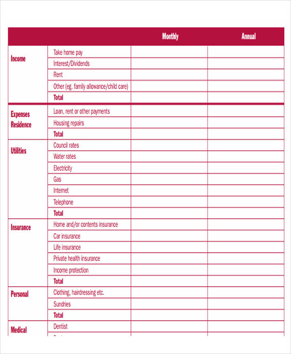 11+ Sample Budget Calendar Templates - Word, Pages