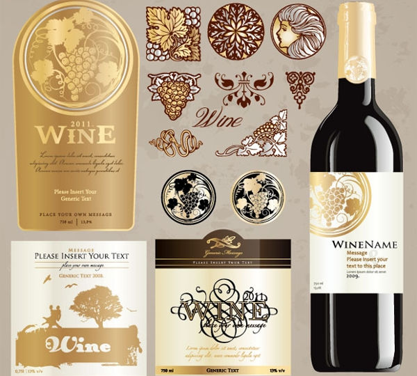 12 Vintage Bottle Label Templates Free Printable PSD Word PDF 