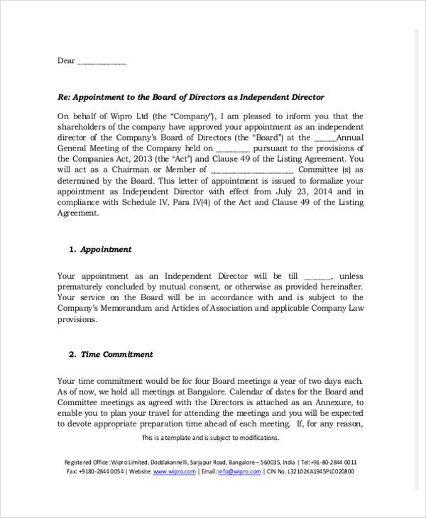 Membership Offer Letter Templates - 5+ Free Word, PDF Format Download!