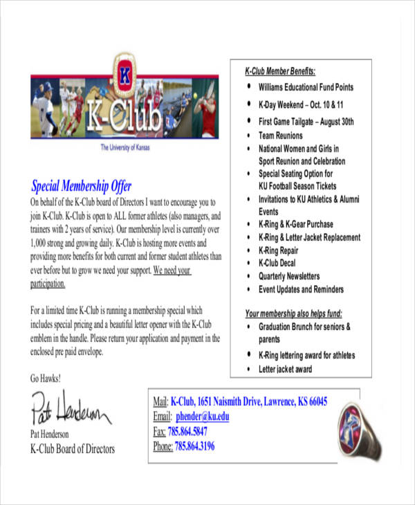 Membership Offer Letter Templates - 5+ Free Word, PDF Format Download!