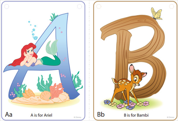 7+ Disney Alphabet Letters - Free PSD, EPS, Format Download