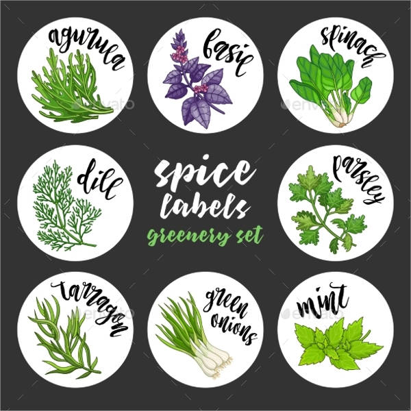 7+ Spice Jar Label Templates - Free Printable PSD, Word, PDF Format ...