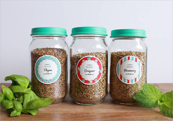 7+ Spice Jar Label Templates - Free Printable PSD, Word, PDF Format ...