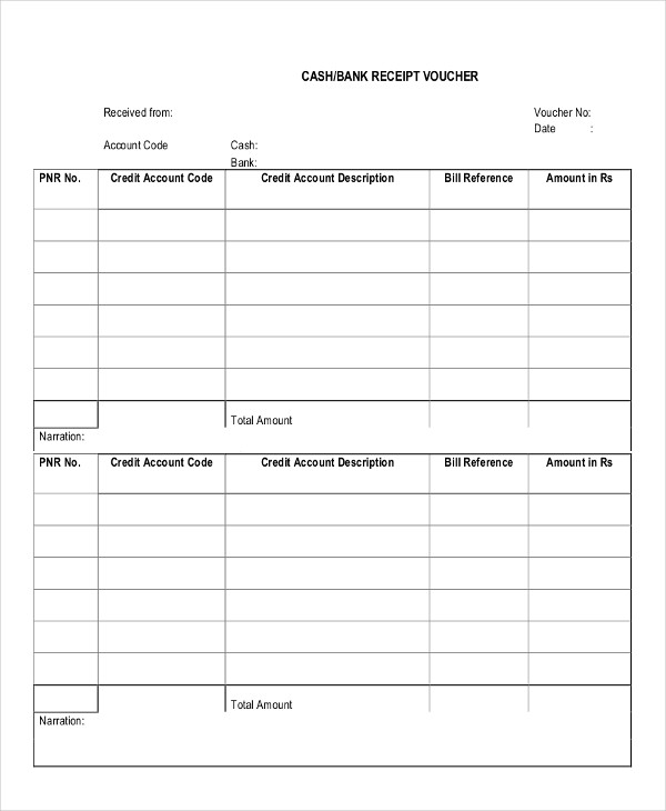 8+ Receipt Voucher Templates - Free PSD, Vector AI, EPS Format Download