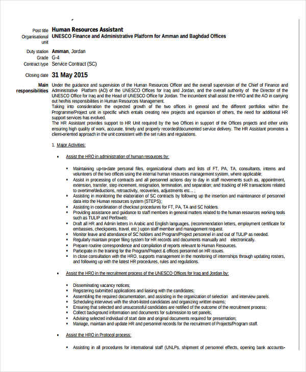 11+ HR Reference Letter Templates - Free Word, PDF Format Download!