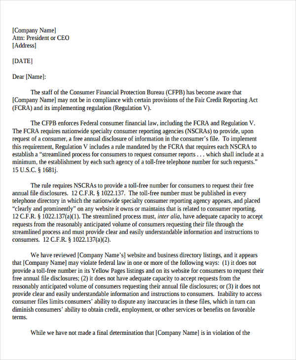 13+ Final Warning Letter Template - 13+ Word, PDF Format Download!