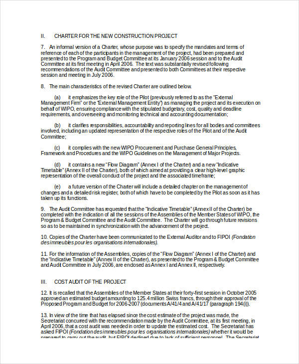 16+ Construction Project Report Templates- Docs, Word, Pages, PDF, Word