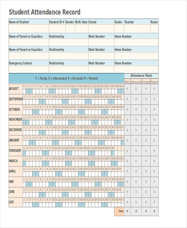 9+ Monthly Student Report Templates - Free Word, PDF Format Download!