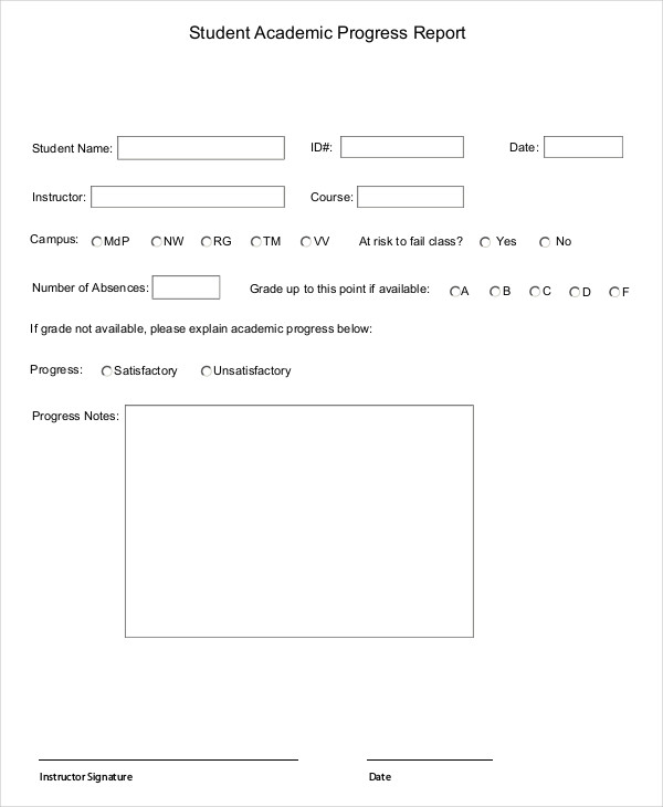 Weekly Student Report Templates - 5+ Free Word, PDF Format Download!