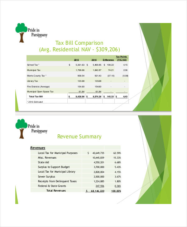 Budget Presentation Templates Free PDF Documents Download