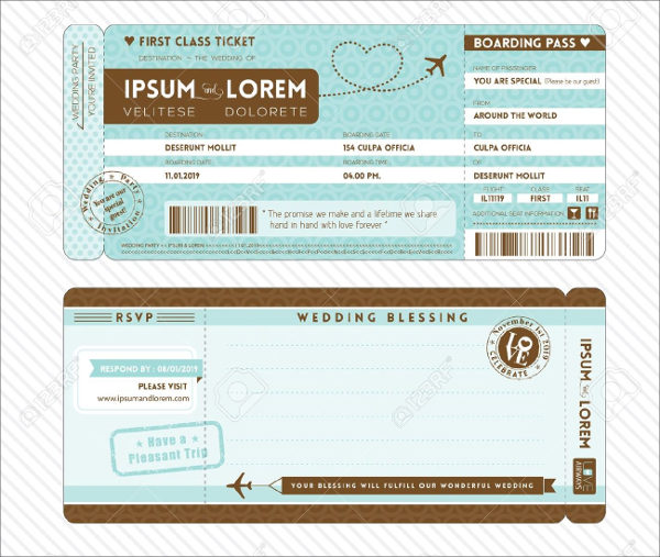 19 Best Travel Ticket Templates PSD AI Word