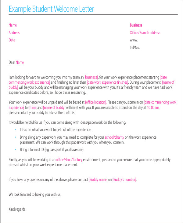 12+ Student Letter Templates in Google Docs | MS Word | Apple Pages | PDF