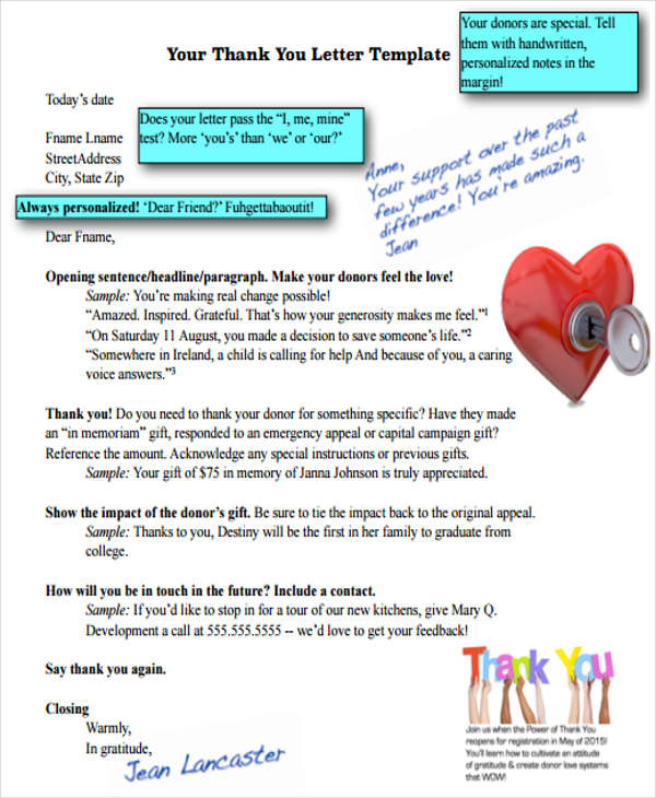 20+ Gift Letter Templates - Word, PDF