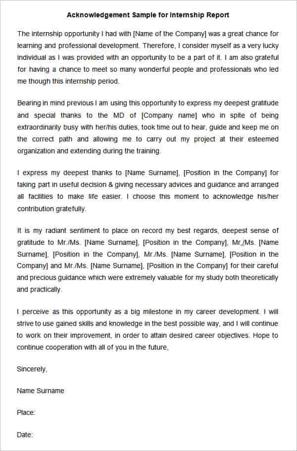 39+ FREE Acknowledgement Letter Templates - PDF, DOC