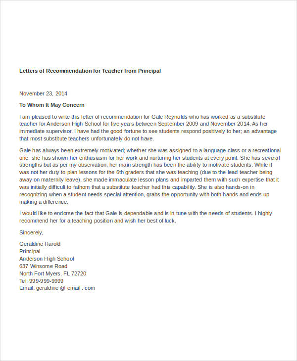 36+ Sample Letter Templates in MS Word | Apple Pages | Google Docs