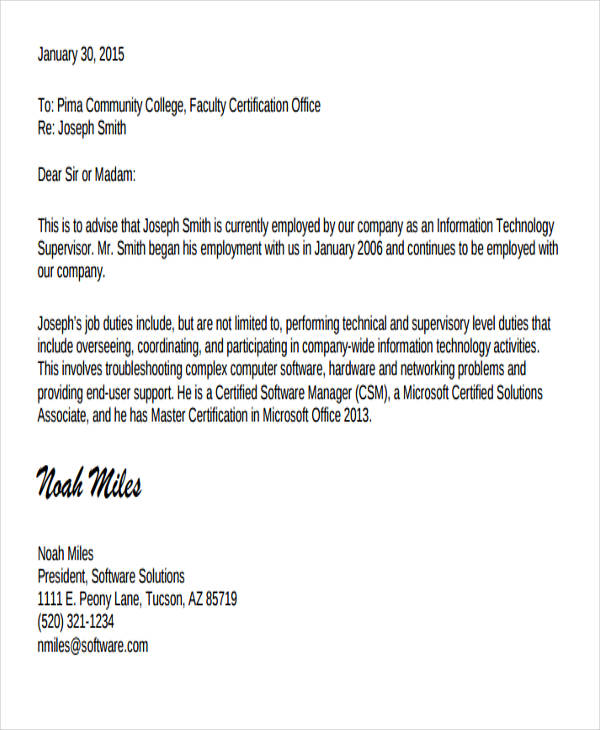 31 Experience Letter Templates PDF DOC