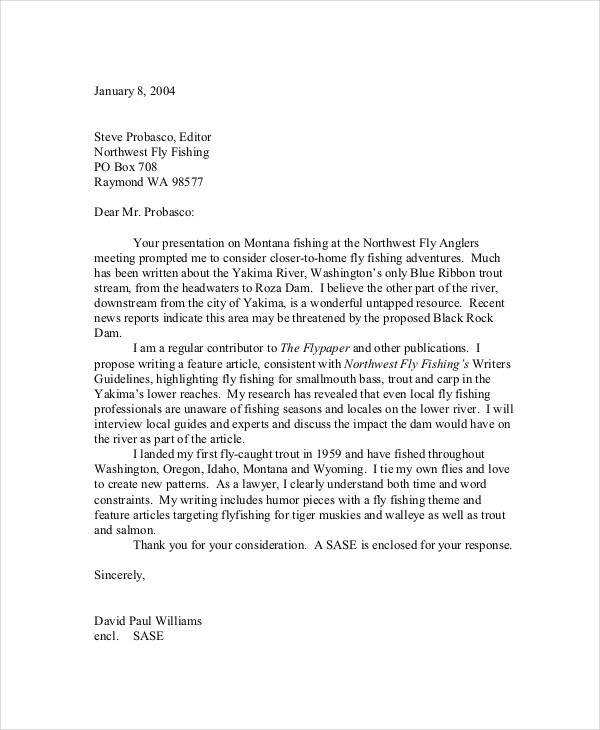 Free 16+ Query Letter Templates, PDF, Word