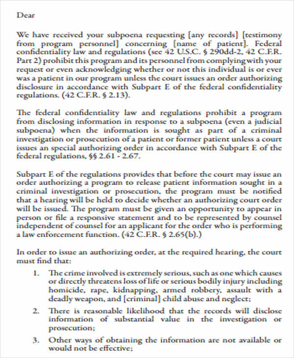 20+ Response Letter Templates - Free Sample, Example Format Download