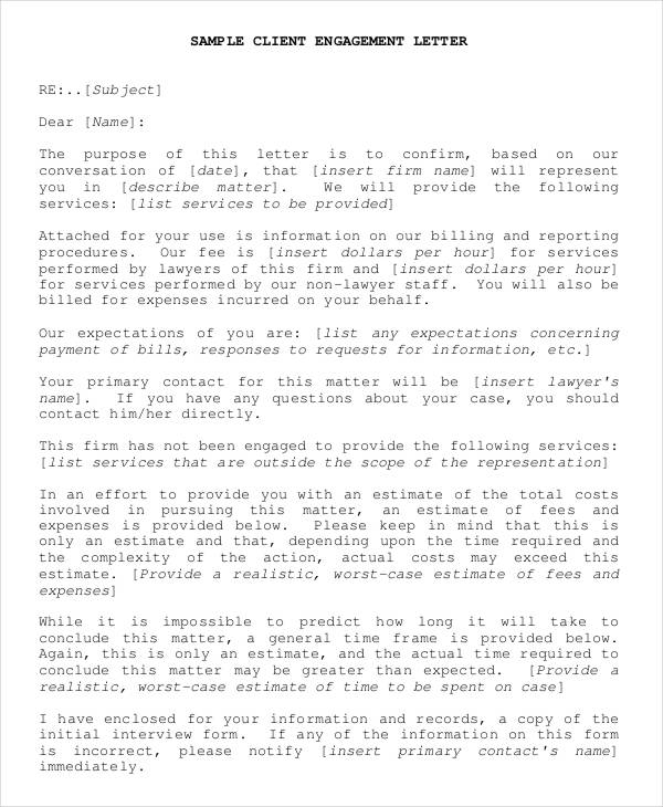 11+ Client Letter Templates - Free Sample, Example Format Download