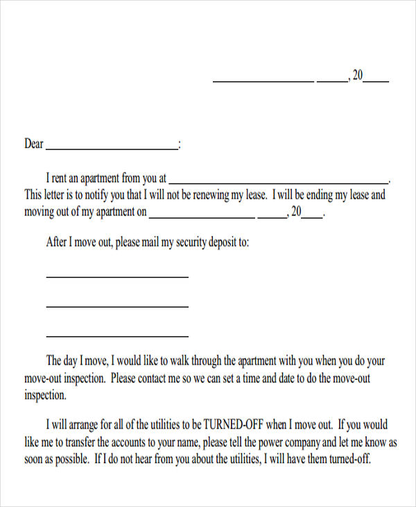 Landlord Letter Templates - 33+ Free Sample, Example Format Download