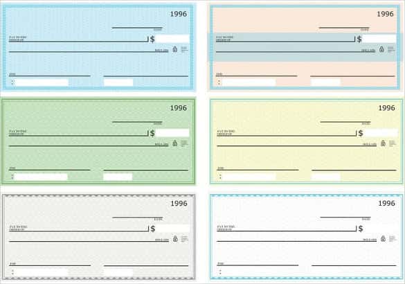 Fake Check Template For Presentation