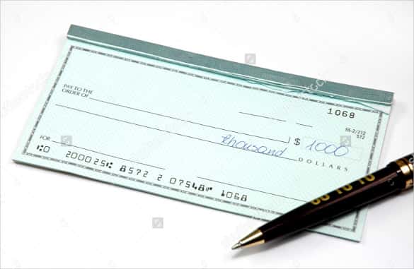 28+ Blank Check Template - DOC, PSD, PDF & Vector Formats