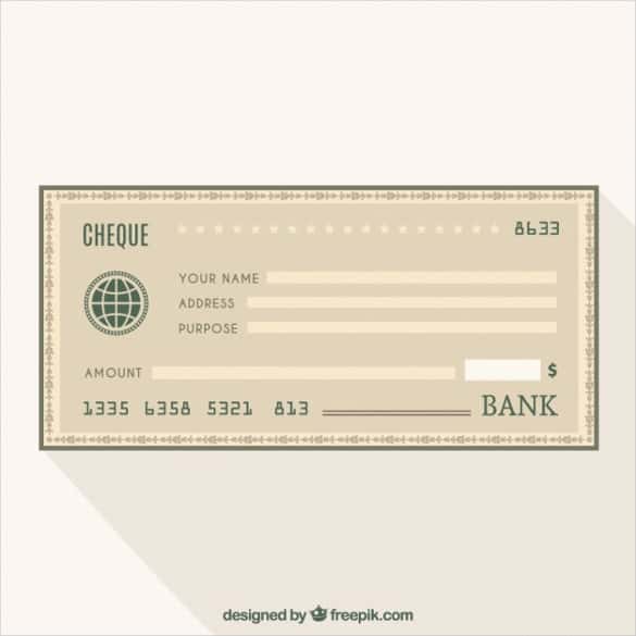 28+ Blank Check Template - DOC, PSD, PDF & Vector Formats