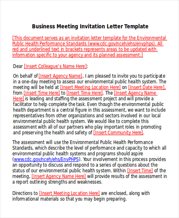 Sample Email Invitation For Business Meeting Classles Democracy