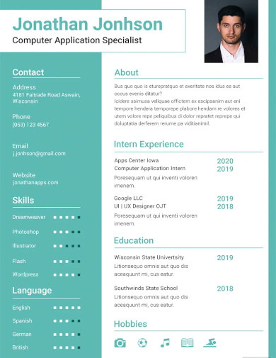 28+ Basic Fresher Resume Templates - PDF, DOC