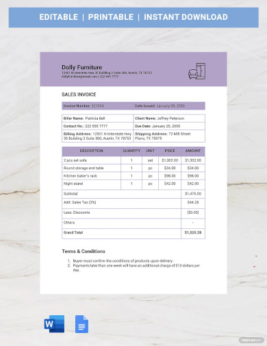 Free 21+ Invoice Book Templates - Free Word, PDF Documents Download