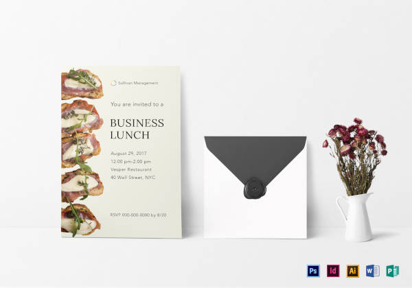 38+ Lunch Invitation Templates - PSD, AI, Word