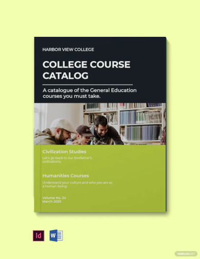 23+ Course Catalog Templates - Free PSD, Illustrator, EPS, Indesign Format