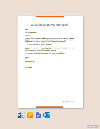 28+ Service Letter Templates -PDF, DOC