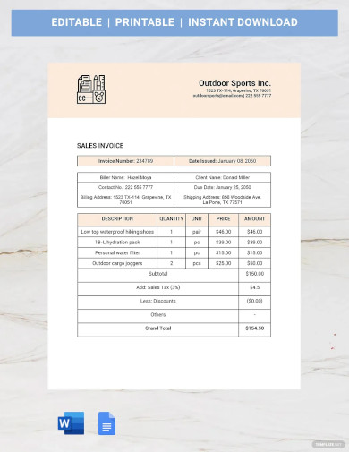 Free 21+ Invoice Book Templates - Free Word, PDF Documents Download