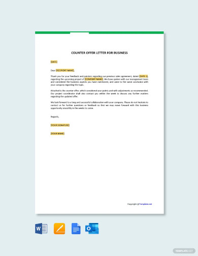 Business Offer Letter Template - 12+ Free Word, PDF Format Download!