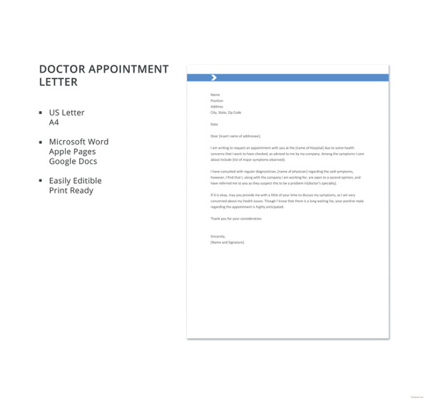 47+ Appointment Letter Template in Doc